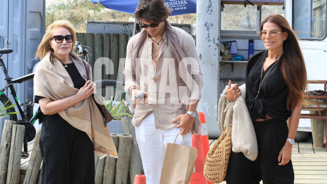 Zulema Yoma, Zulemita Menem y su hijo, Luca Bertoldi se fueron de ...