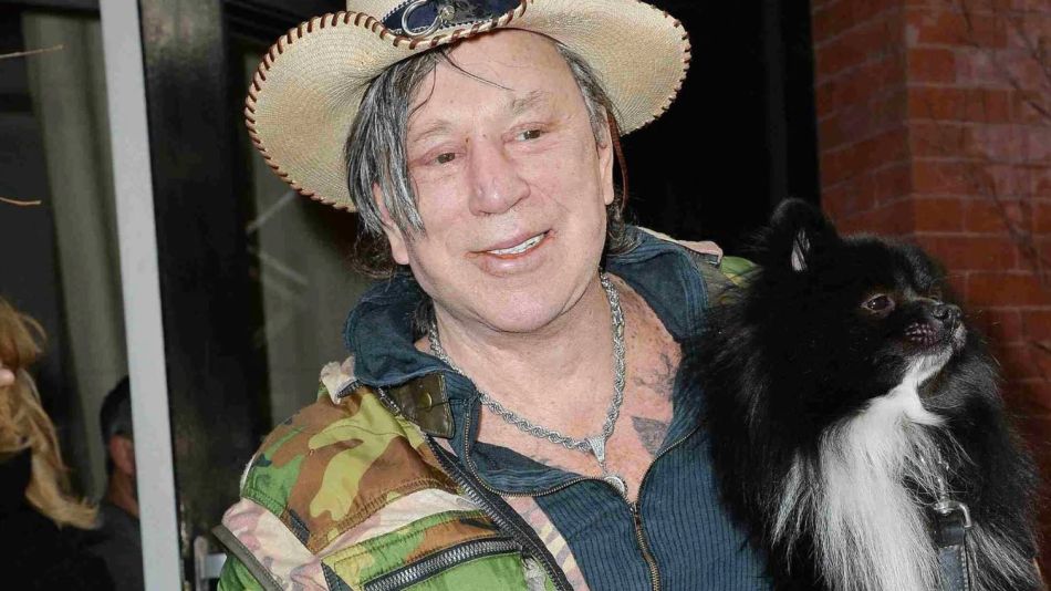 Mickey Rourke lanza una campaña para que lo ayuden a pagar el alquiler ...