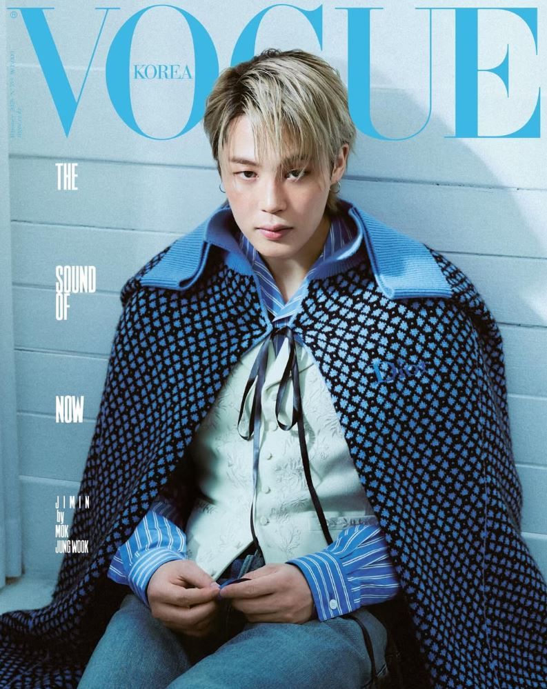 Jimin de BTS protagoniza la portada de Vogue Corea con looks ...