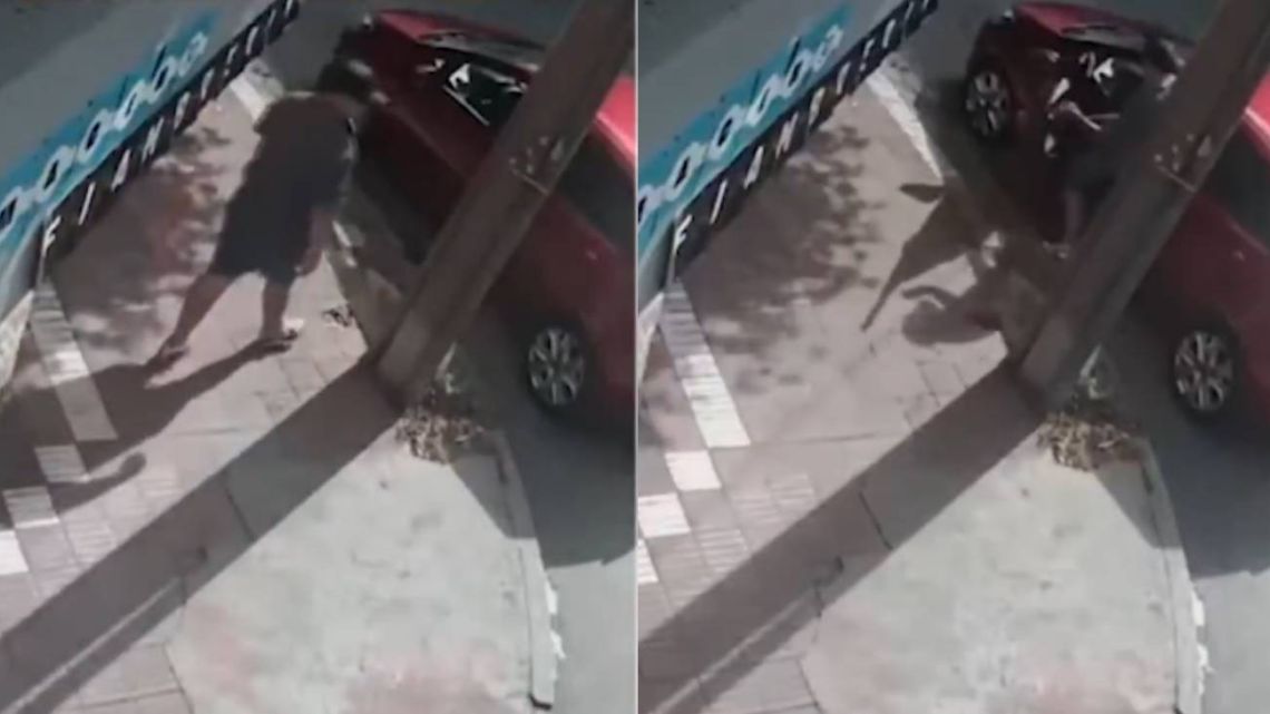 Un hombre vivió la pesadilla de que le robaran el auto con su bebé ...