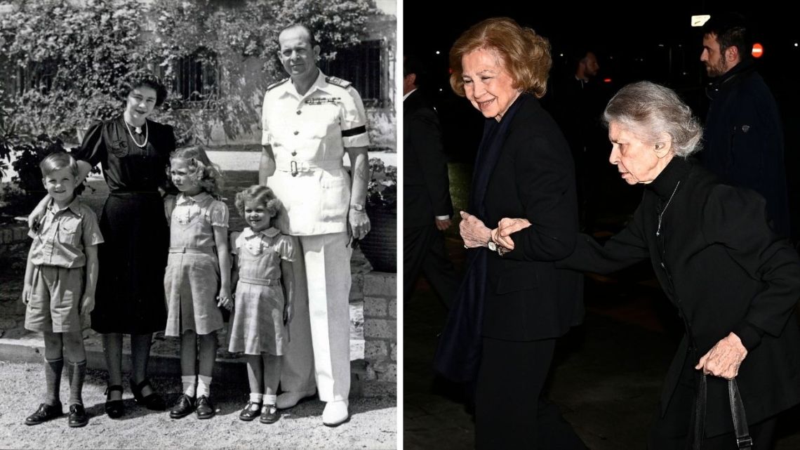 El dolor de la reina Sofía por la muerte de su hermana Irene de Grecia ...