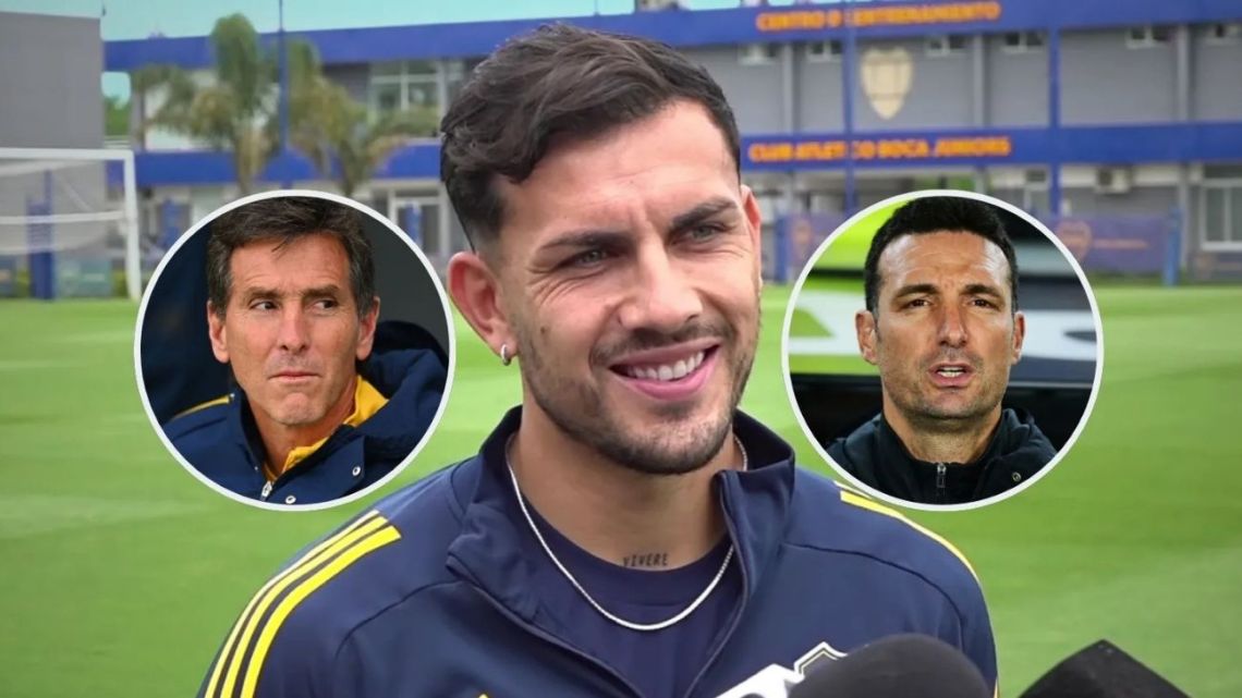 Leandro Paredes respaldó la continuidad de Úbeda en Boca y lo comparó ...
