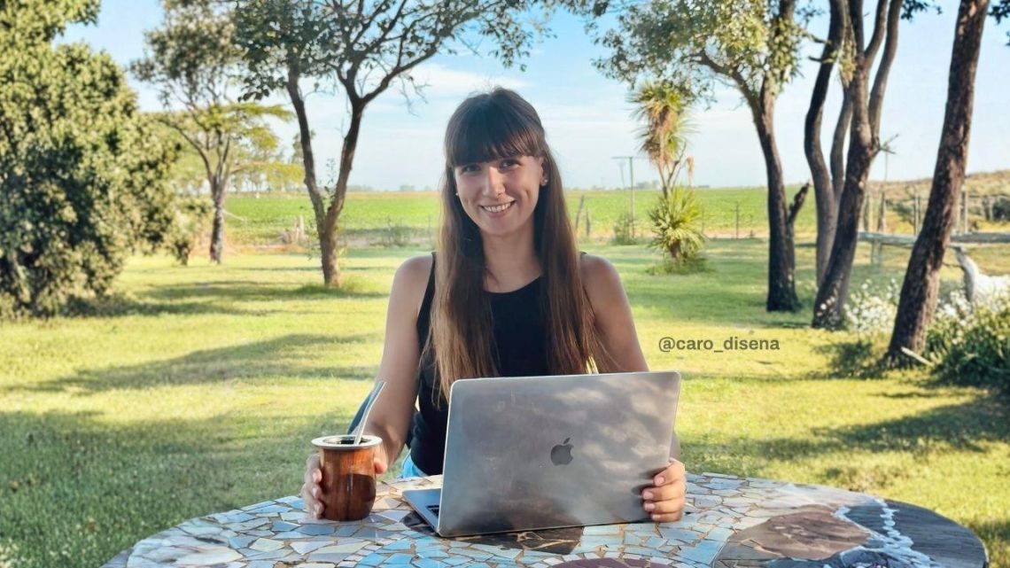 Vivir en un pueblo y trabajar para el mundo: Caro Diseña lo hizo ...