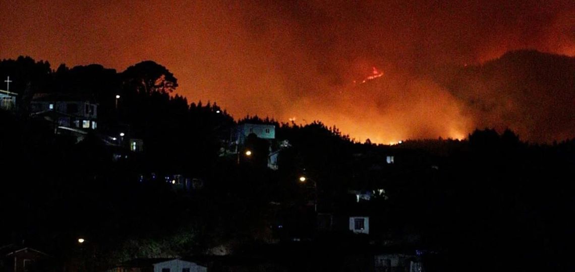 Chile declares emergency after wildfires force 20,000 to evacuate ...