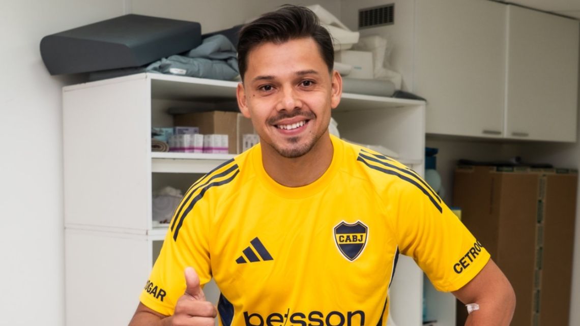 Ángel Romero fue oficializado en Boca y dejó un mensaje para los ...