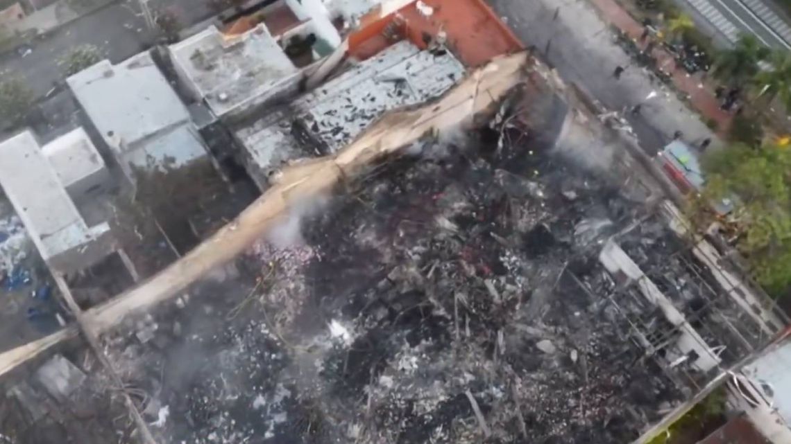 "Volaban los vidrios", cómo fue la explosión y el incendio en San ...