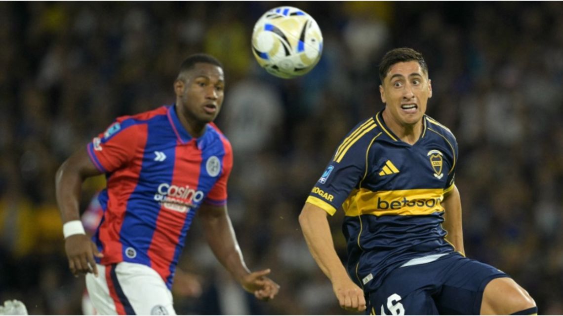 Picante empate en La Bombonera: Boca y San Lorenzo igualaron 1-1 en un ...