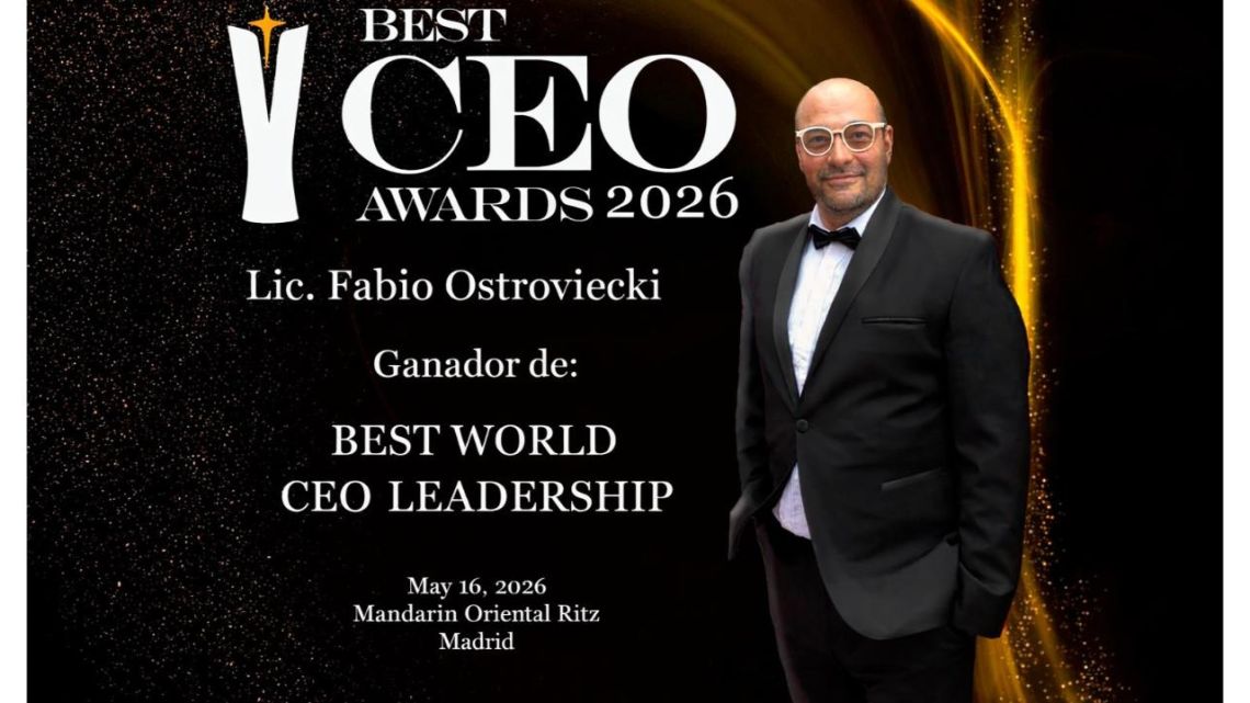 Un Argentino recibirá el premio Internacional BEST CEO AWARD 2026 | Caras