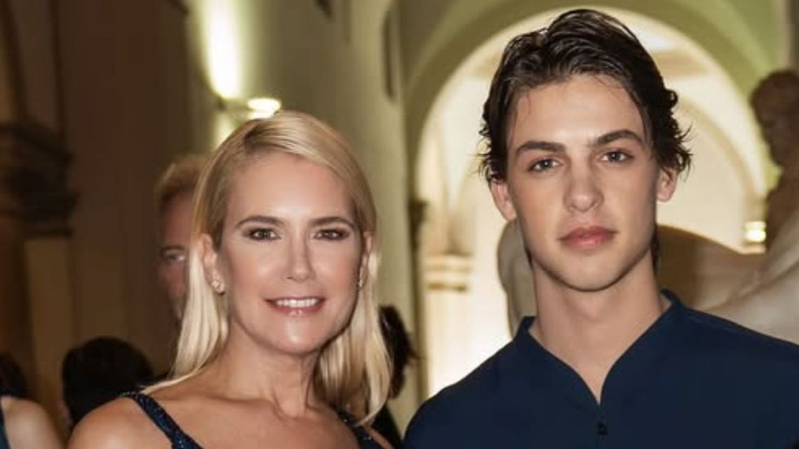 La emoción de Valeria Mazza tras el debut de Benicio Gravier como actor ...