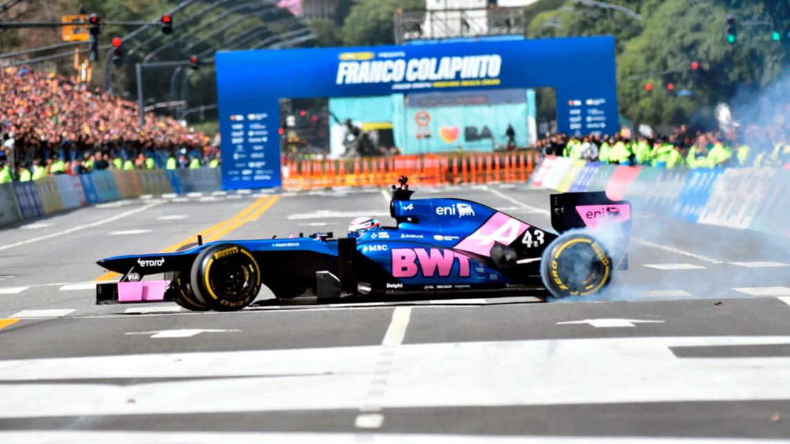 Las mejores fotos de la velocidad y el show a puro carisma de Franco ...