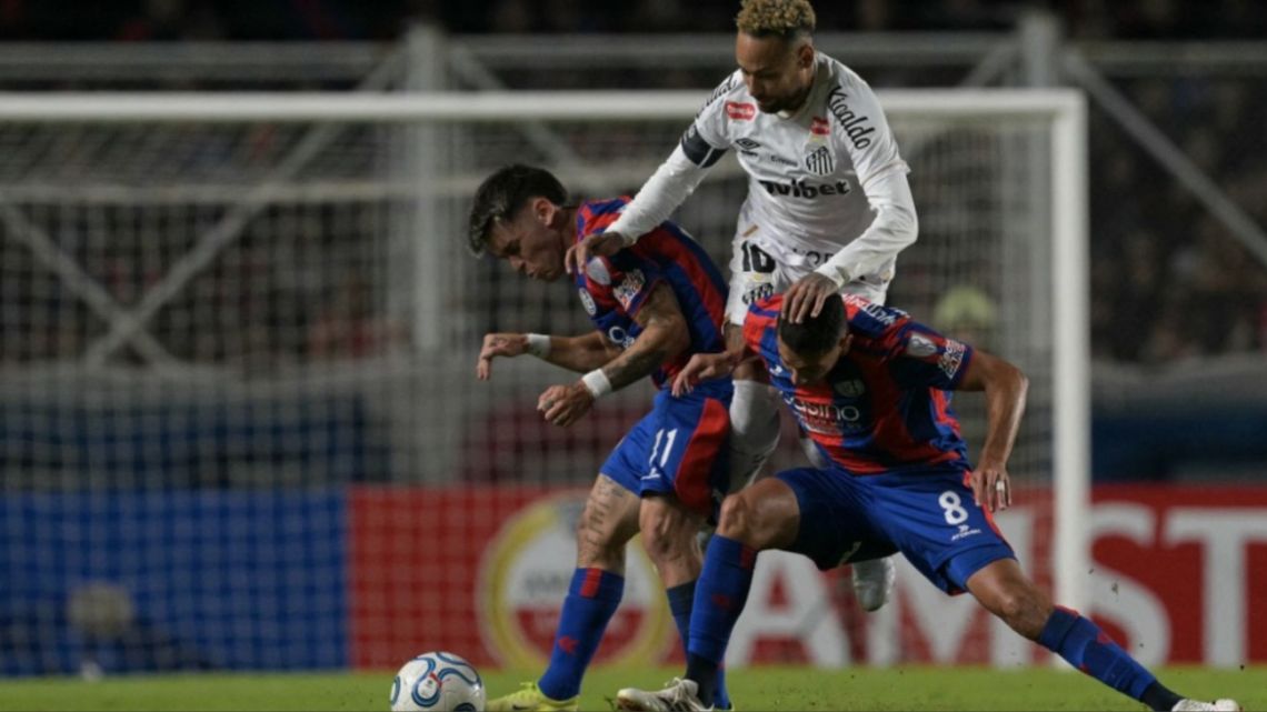 San Lorenzo empató con el Santos de Neymar | 442