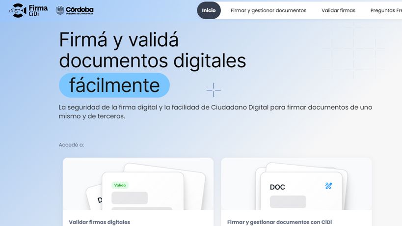 Córdoba pionera: cómo sacar la firma digital con validez legal y evitar ...