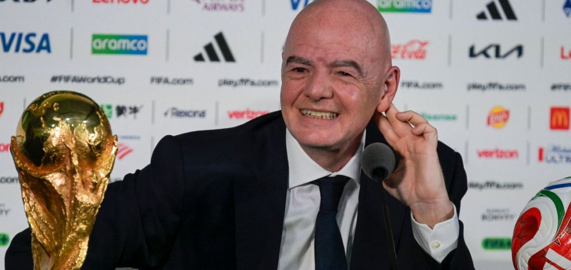 FIFA boss Gianni Infantino tries to sidestep World Cup controversies ...